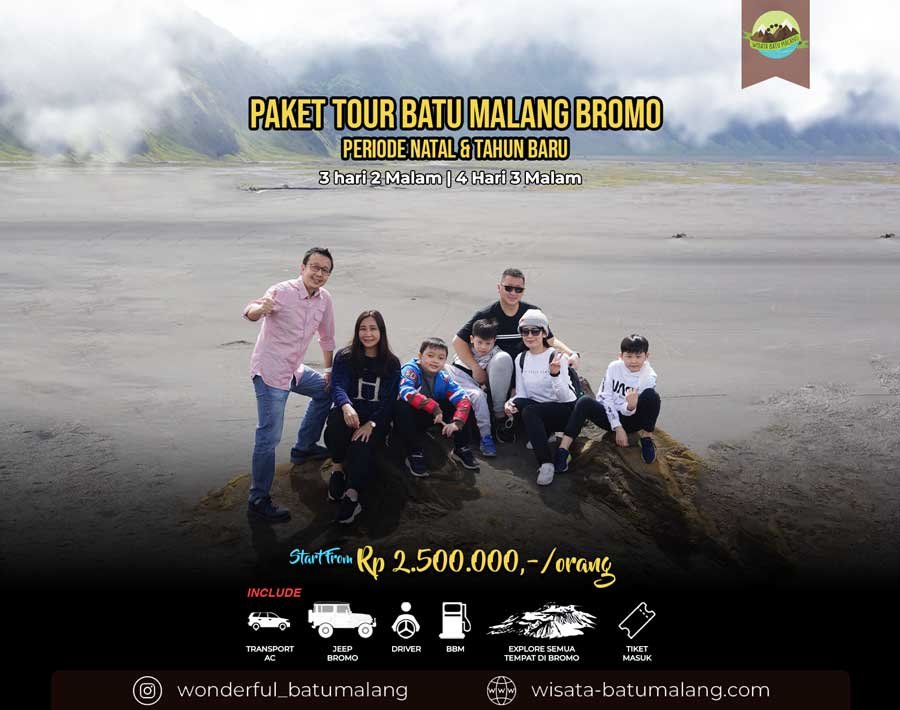 Paket Tour Batu Malang Bromo Natal dan Tahun Baru 2024 - Paket Wisata ... Paket Tour Batu Malang Bromo Natal dan Tahun Baru 2024 - Paket Wisata ...