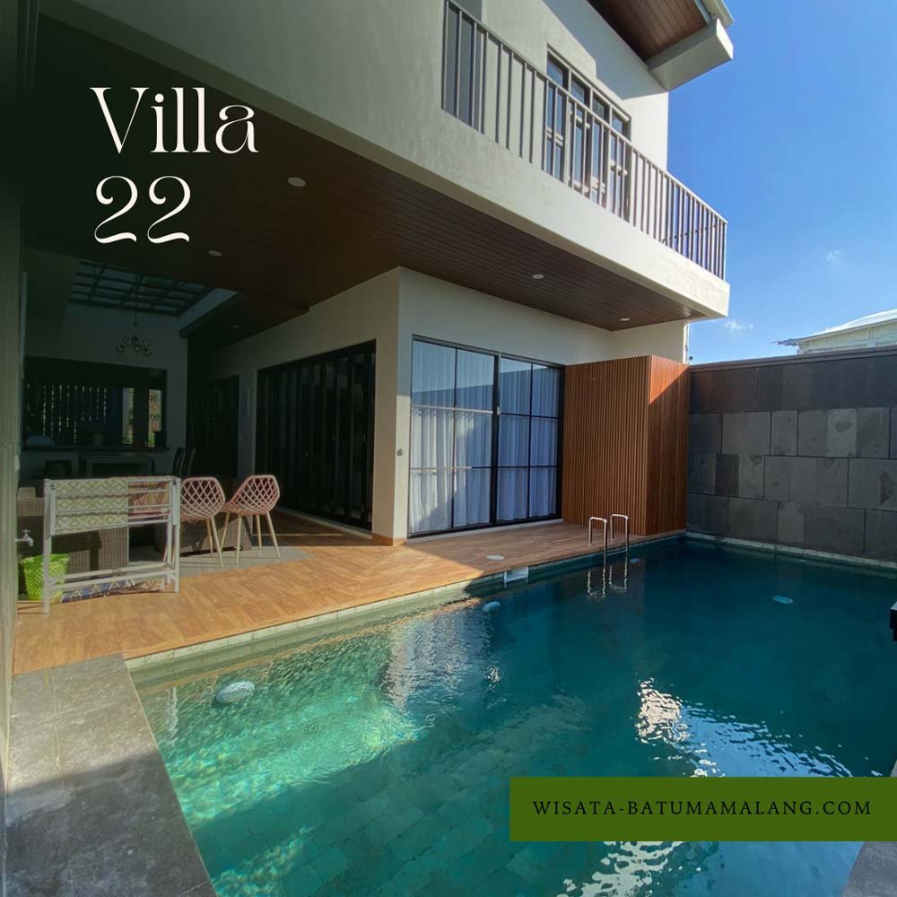 Villa 5 Kamar Terbaru 2024 di Kota Batu, Villa 22 - Paket Wisata Malang ...