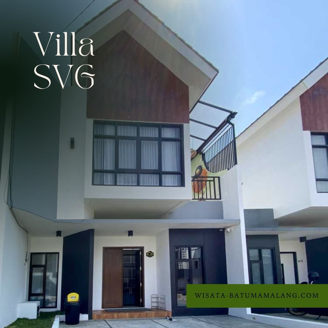 Villa Kapasitas 8 Orang Terbaru di Batu, Villa SVG - Paket Wisata ...