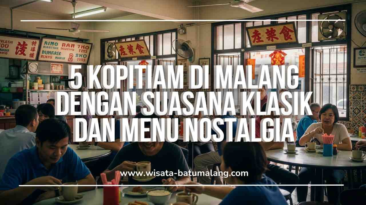 5 Kopitiam di Malang dengan Suasana Klasik dan Menu Nostalgia - Paket ...